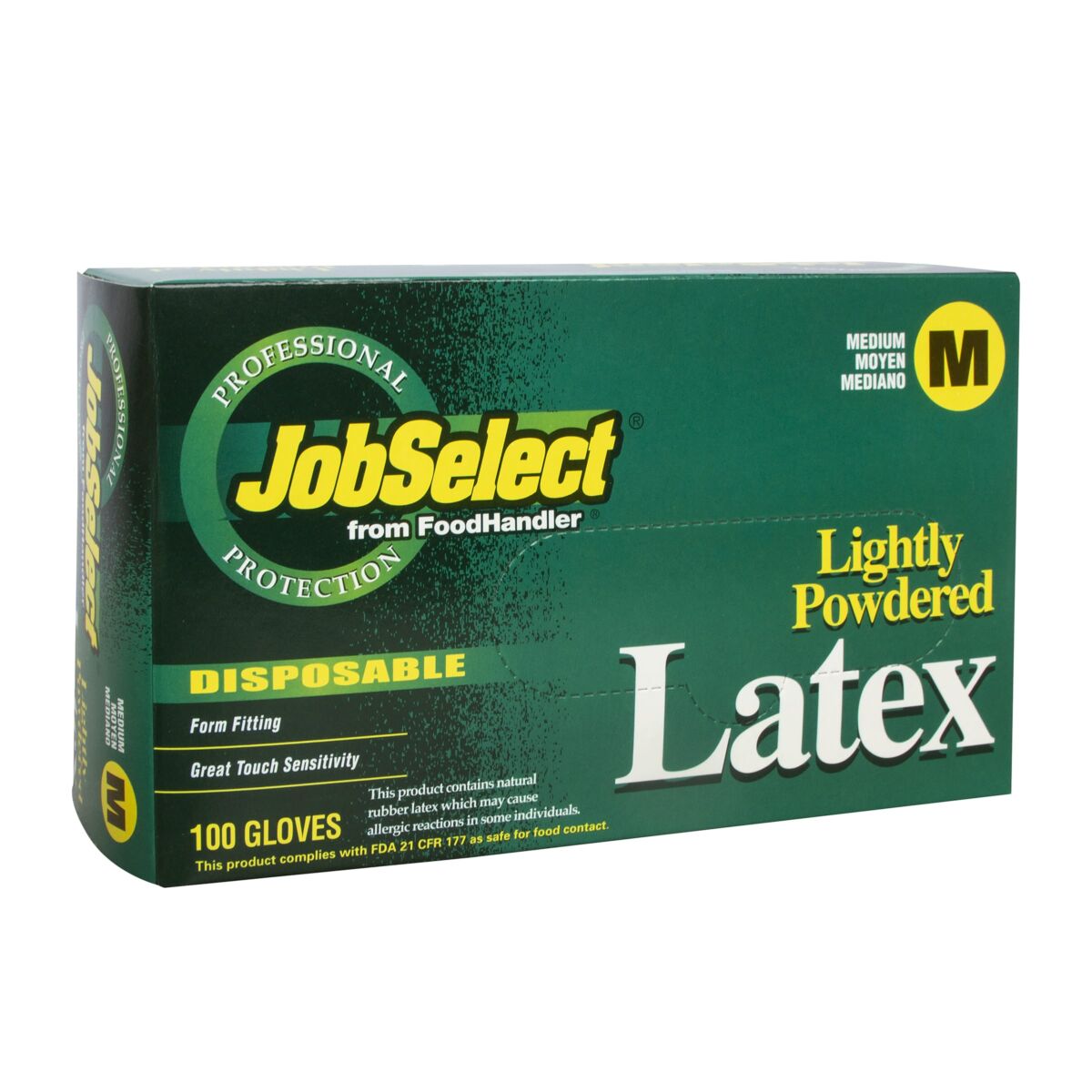 JobSelect® Natural Latex Gloves – FoodHandler®