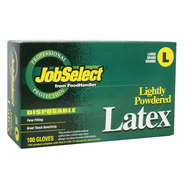 JobSelect® Natural Latex Gloves – FoodHandler®