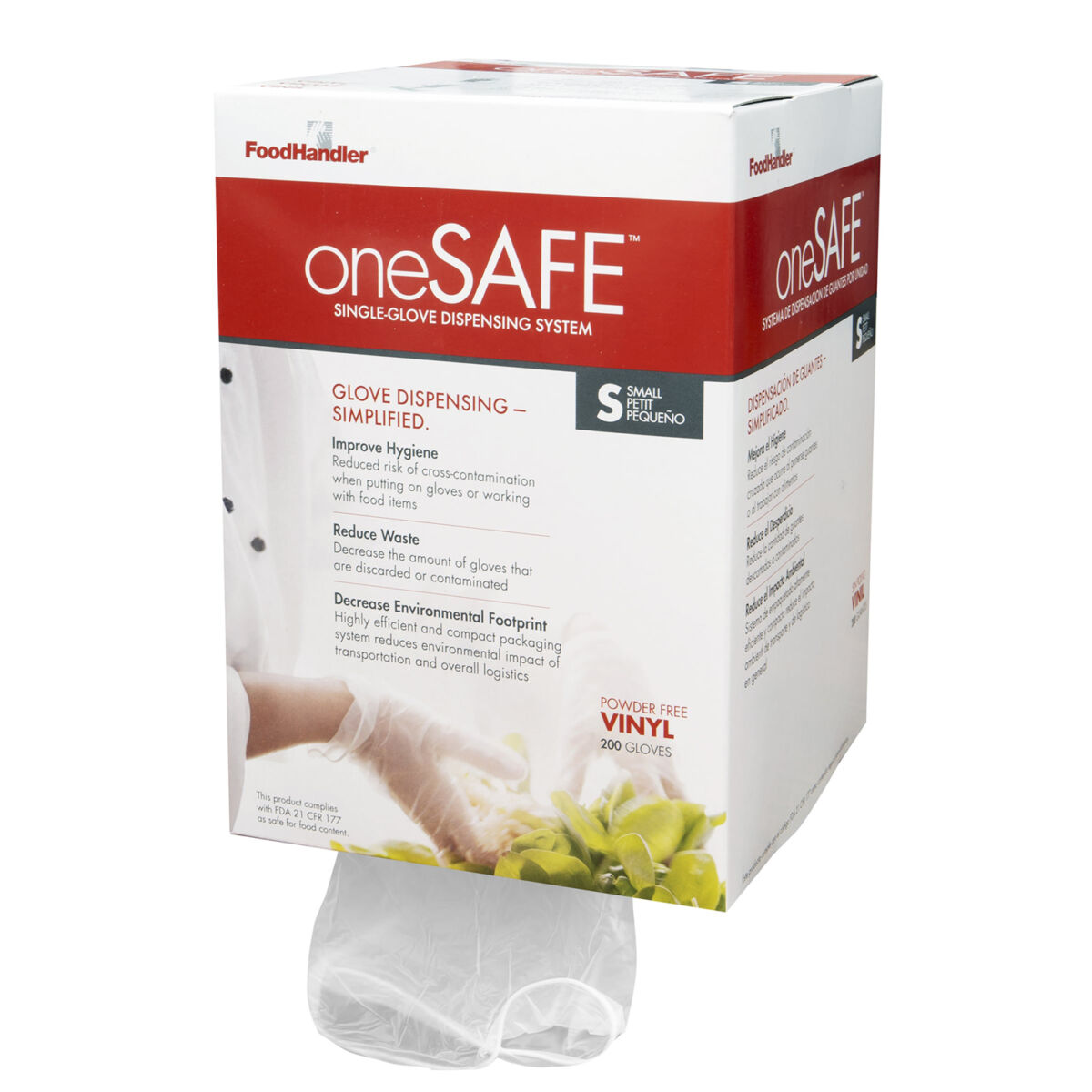 oneSAFE® Clear Vinyl Gloves – FoodHandler®